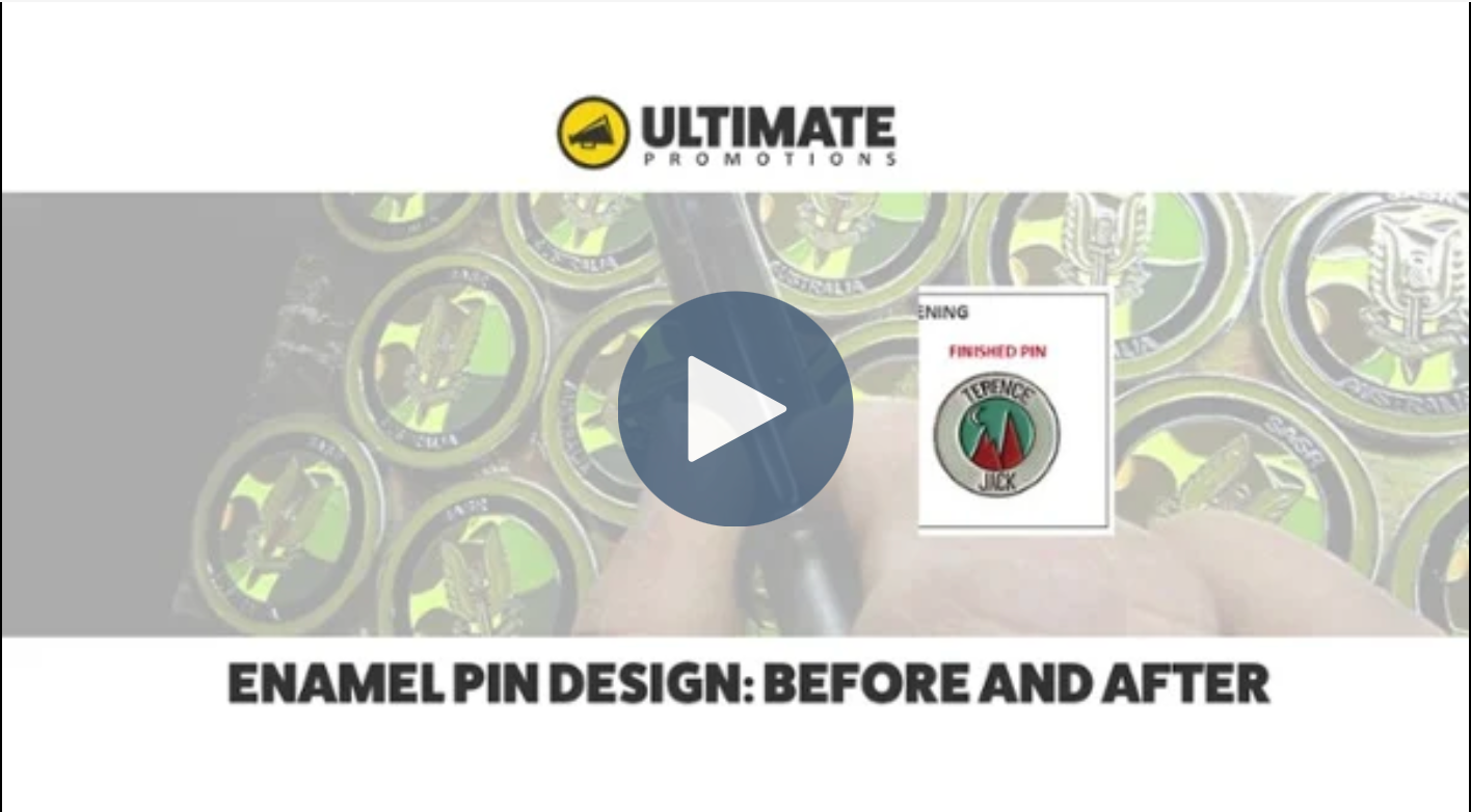 DIY Enamel Pin Design: Before & After